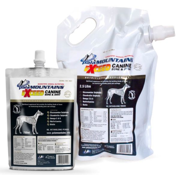 Palamountains Exceed Canine Bone & Joint – HR Fisken & Sons